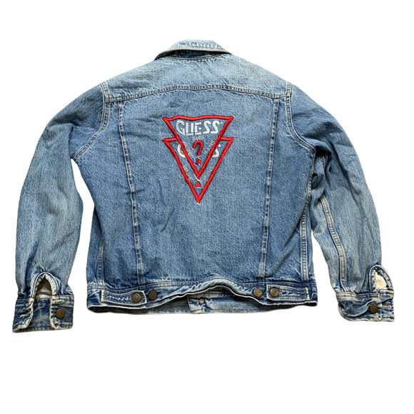 Guess | Jackets & Coats | Vintage Guess Georges Marciano 8s Stone Wash ...